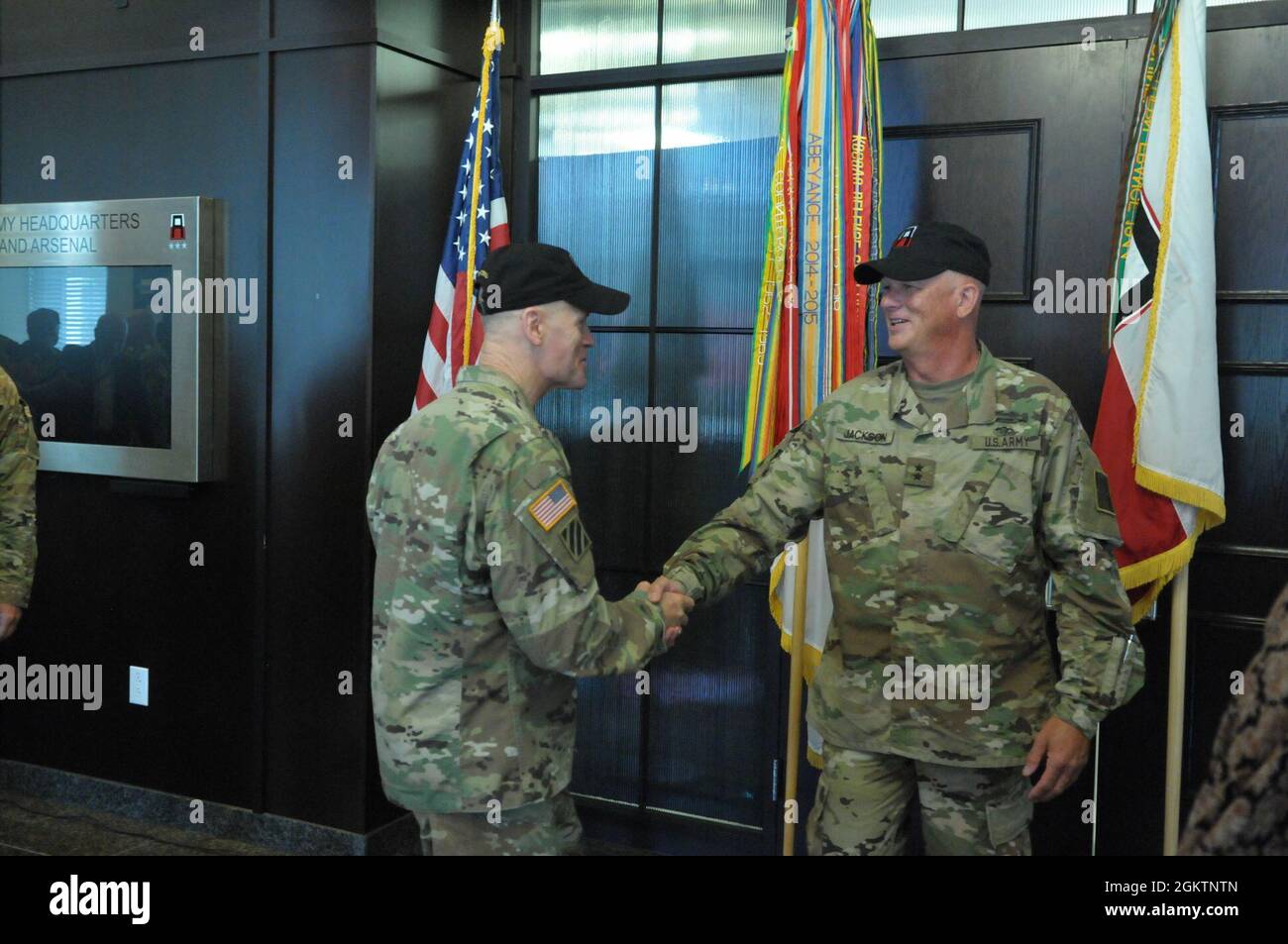 First Army Commanding General, Lt. Gen. Thomas James, formally welcomes ...