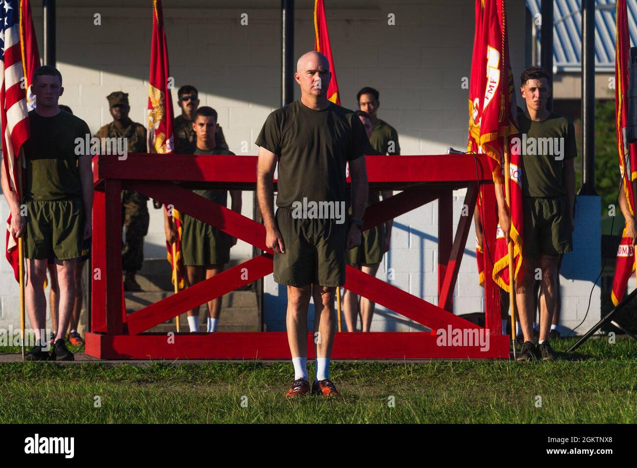 U.S. Marine Corps Brig. Gen. Forrest C. Poole, III, commanding general ...