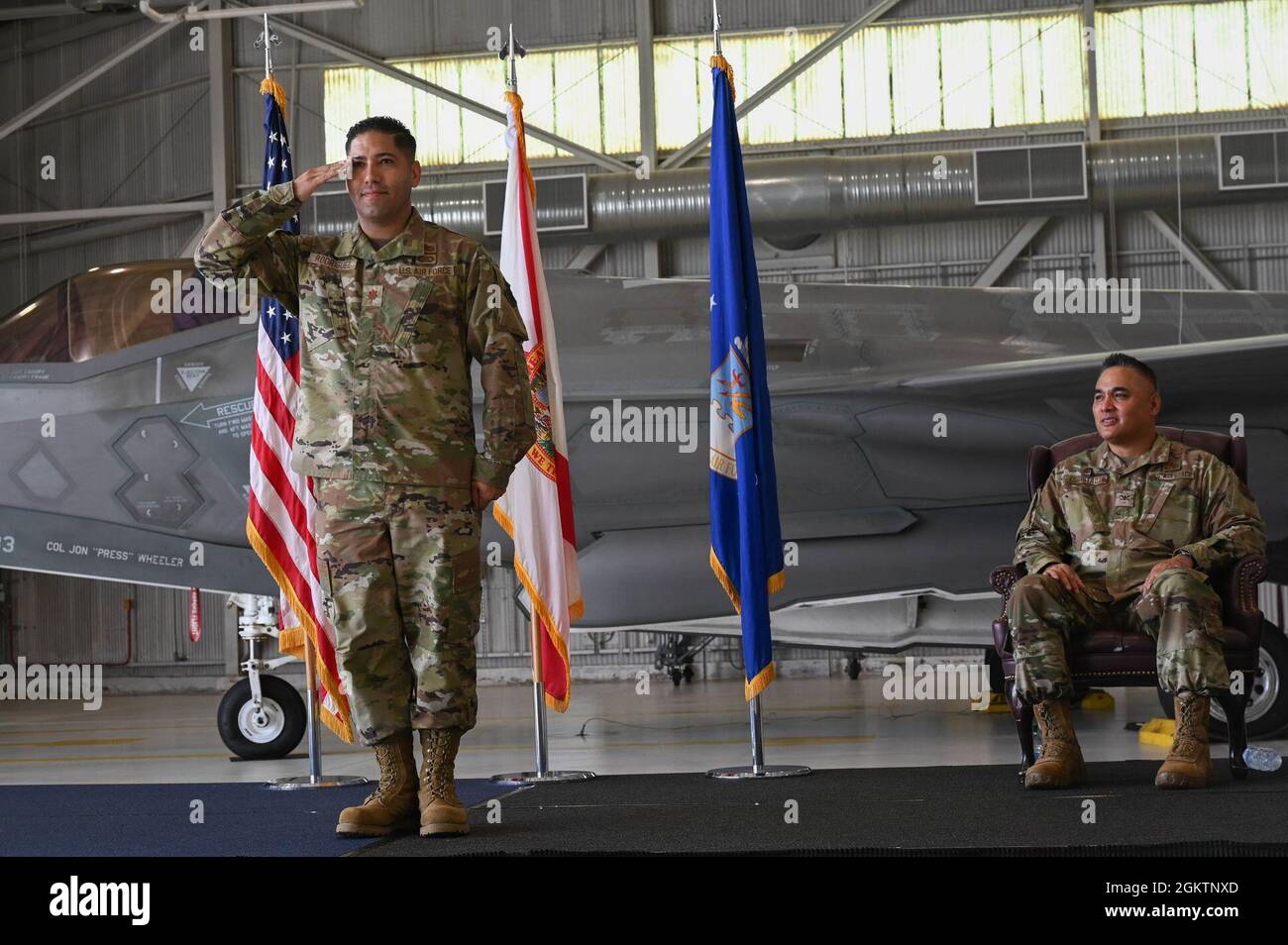 U.S. Air Force Maj. Jeffrey Rodriguez, 33rd Maintenance Squadron ...