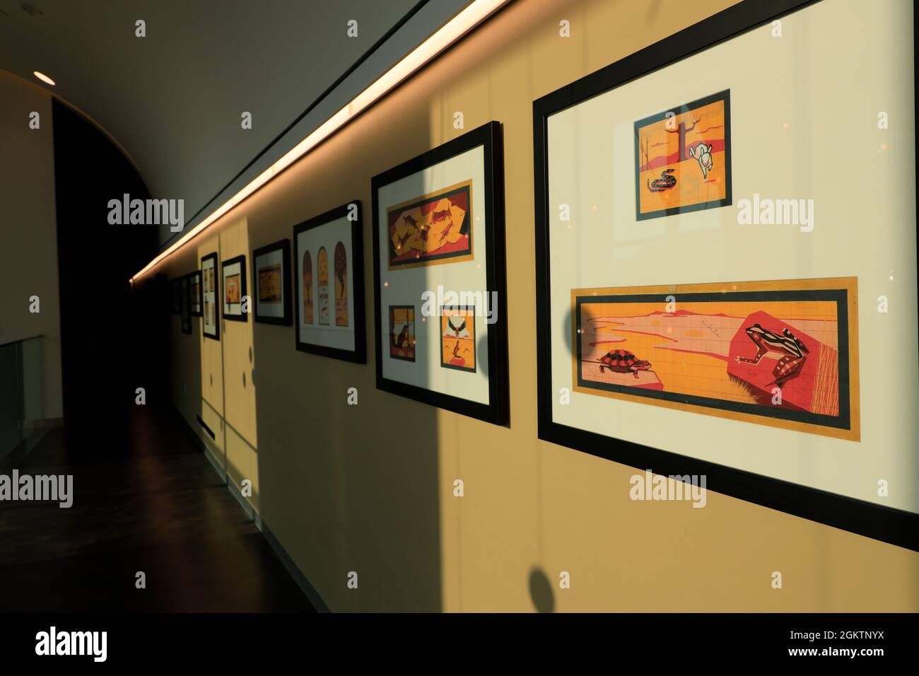 The design drawings of the corn murals to decorate Mitchell Corn Palace ...