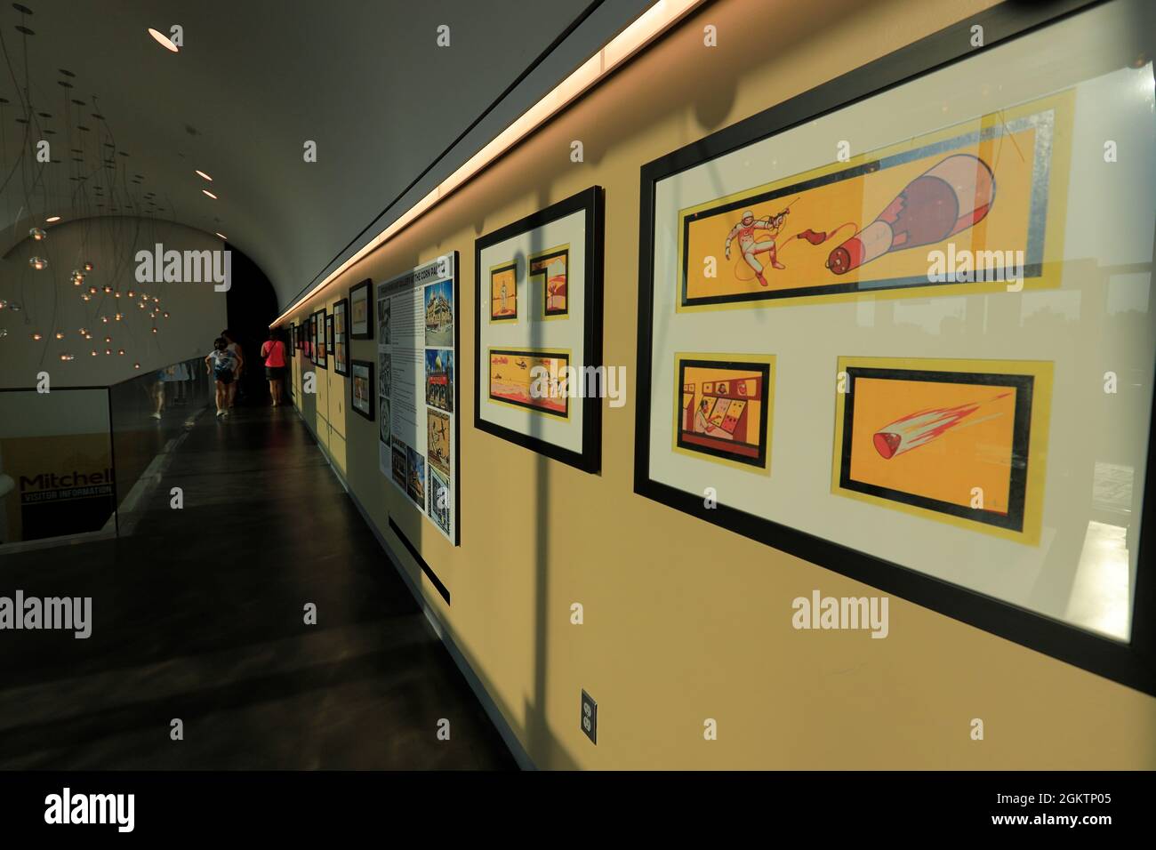 The design drawings of the corn murals to decorate Mitchell Corn Palace ...
