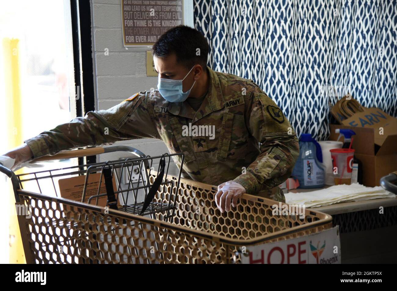Arizona Army National Guard Sgt. Andrew Tucker, 158th Maneuver ...