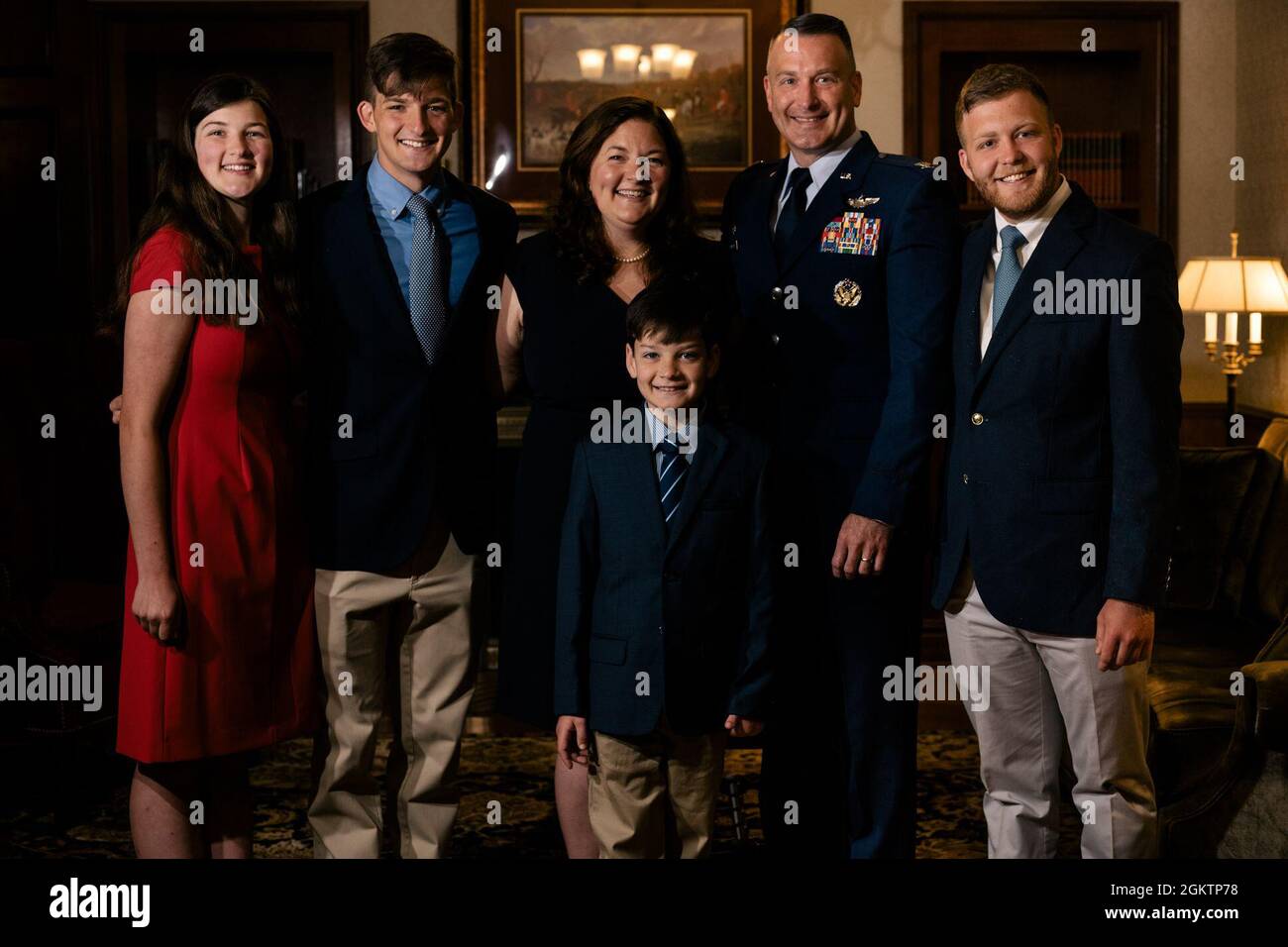 Col. Chris Robinson, 375th Air Mobility Wing commander, has a family ...