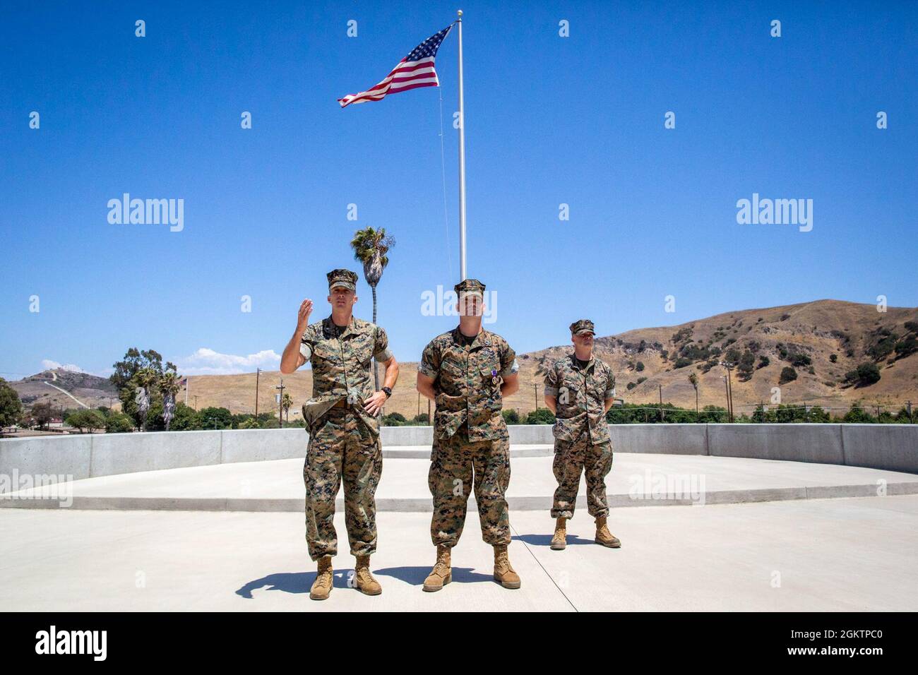 Lt. Col. Matthew T. Ritchie, the commanding officer of 1st Battalion ...