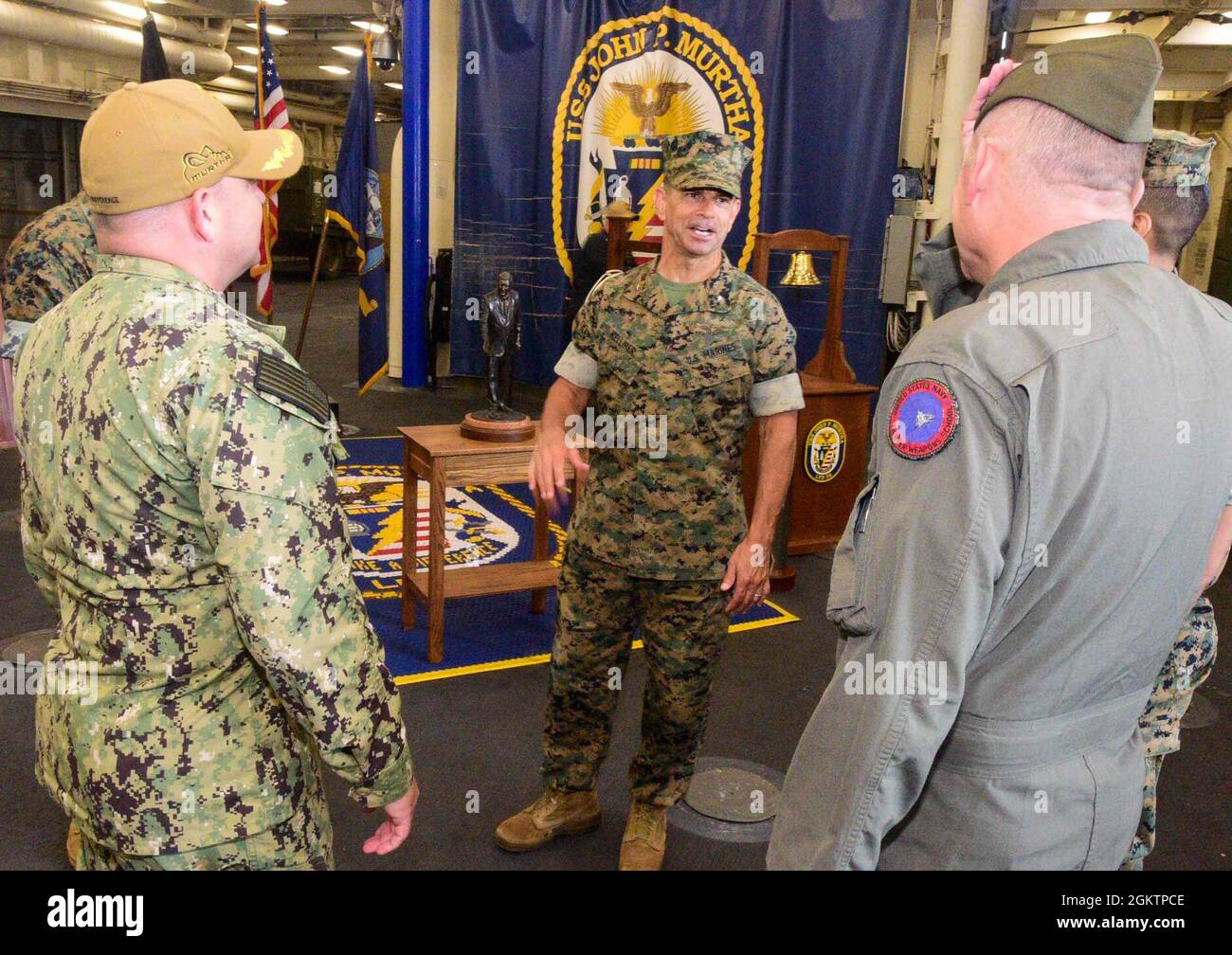 210701-N-MT581-1007 PACIFIC OCEAN (July 1, 2021) Cmdr. Jayson Larsen ...