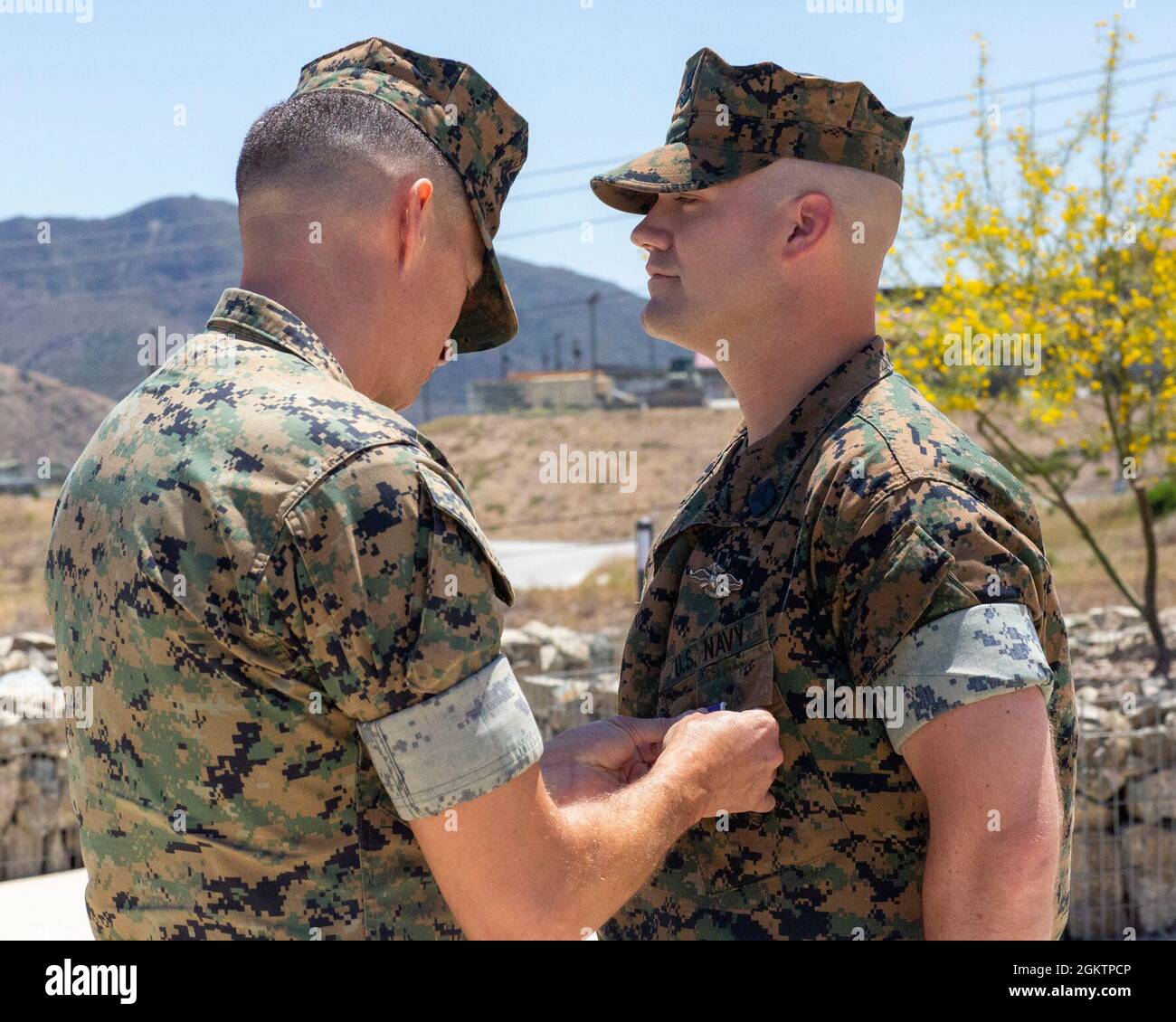 Lt. Col. Matthew T. Ritchie, the commanding officer of 1st Battalion ...