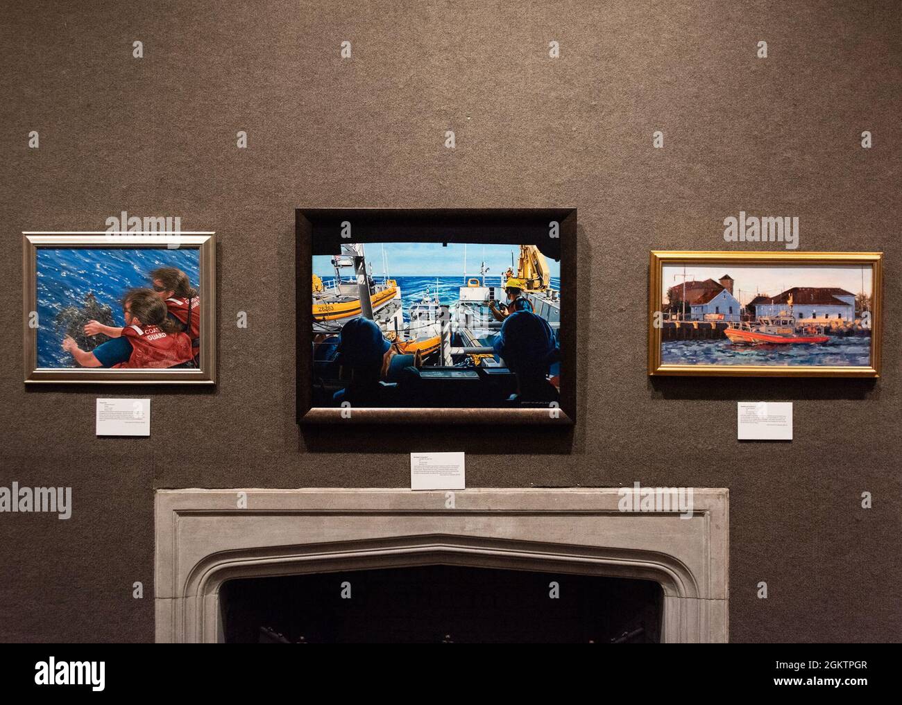 The Coast Guard Art Program (COGAP) holds its 2021 reception and art ...