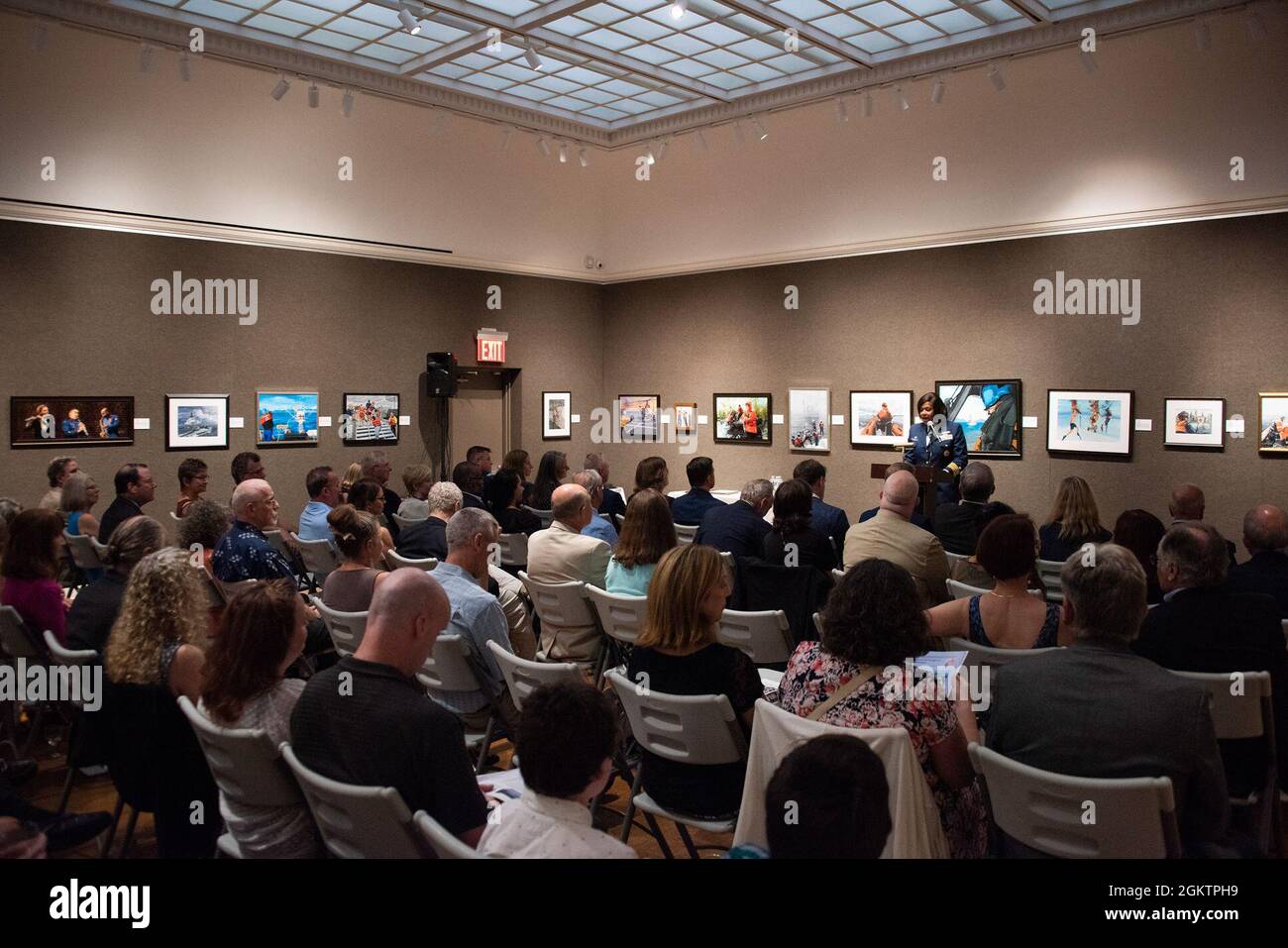 Capt. Zeita Merchant, Coast Guard Sector New York commanding officer ...