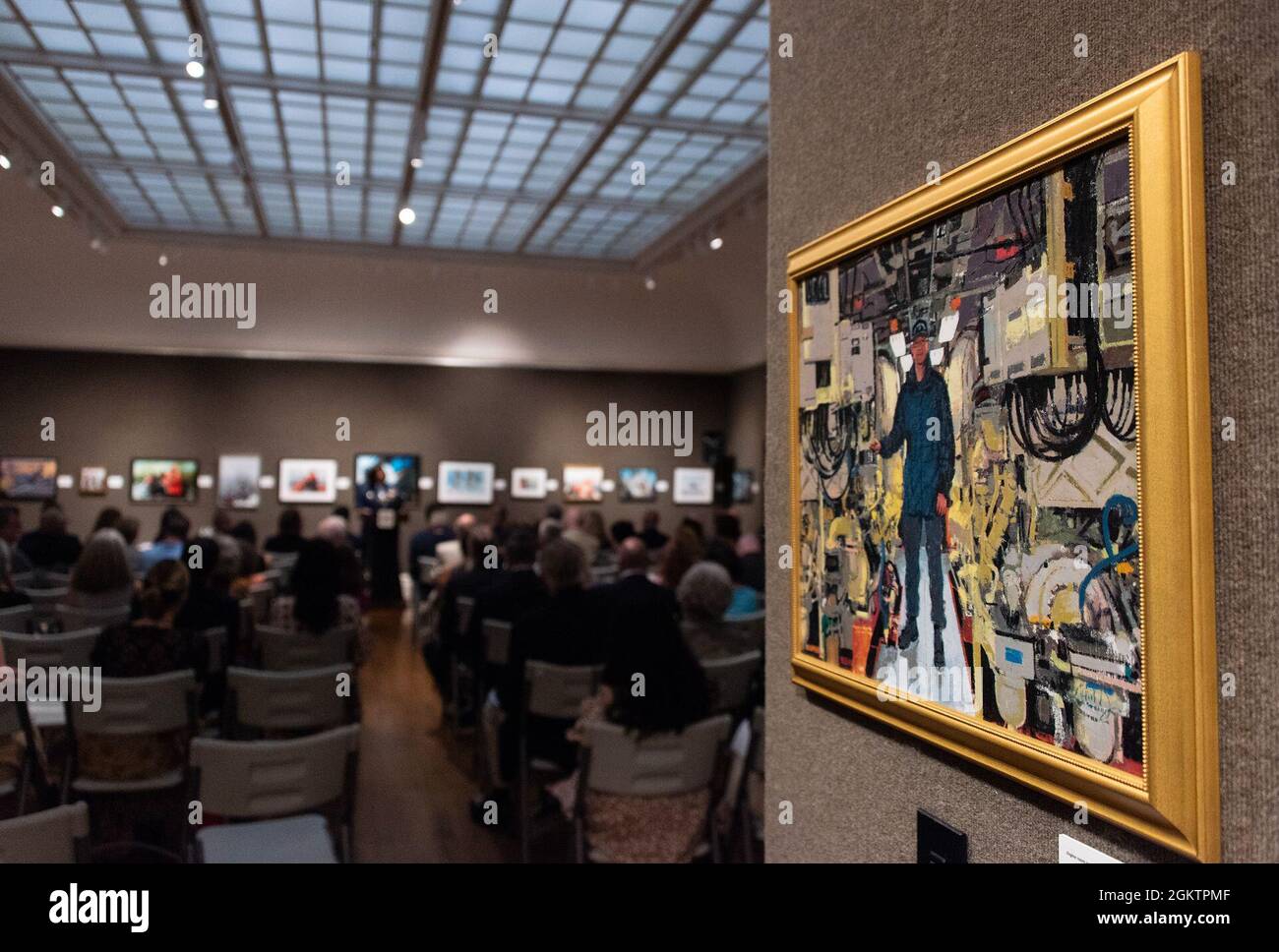 The Coast Guard Art Program (COGAP) holds its 2021 reception and art ...