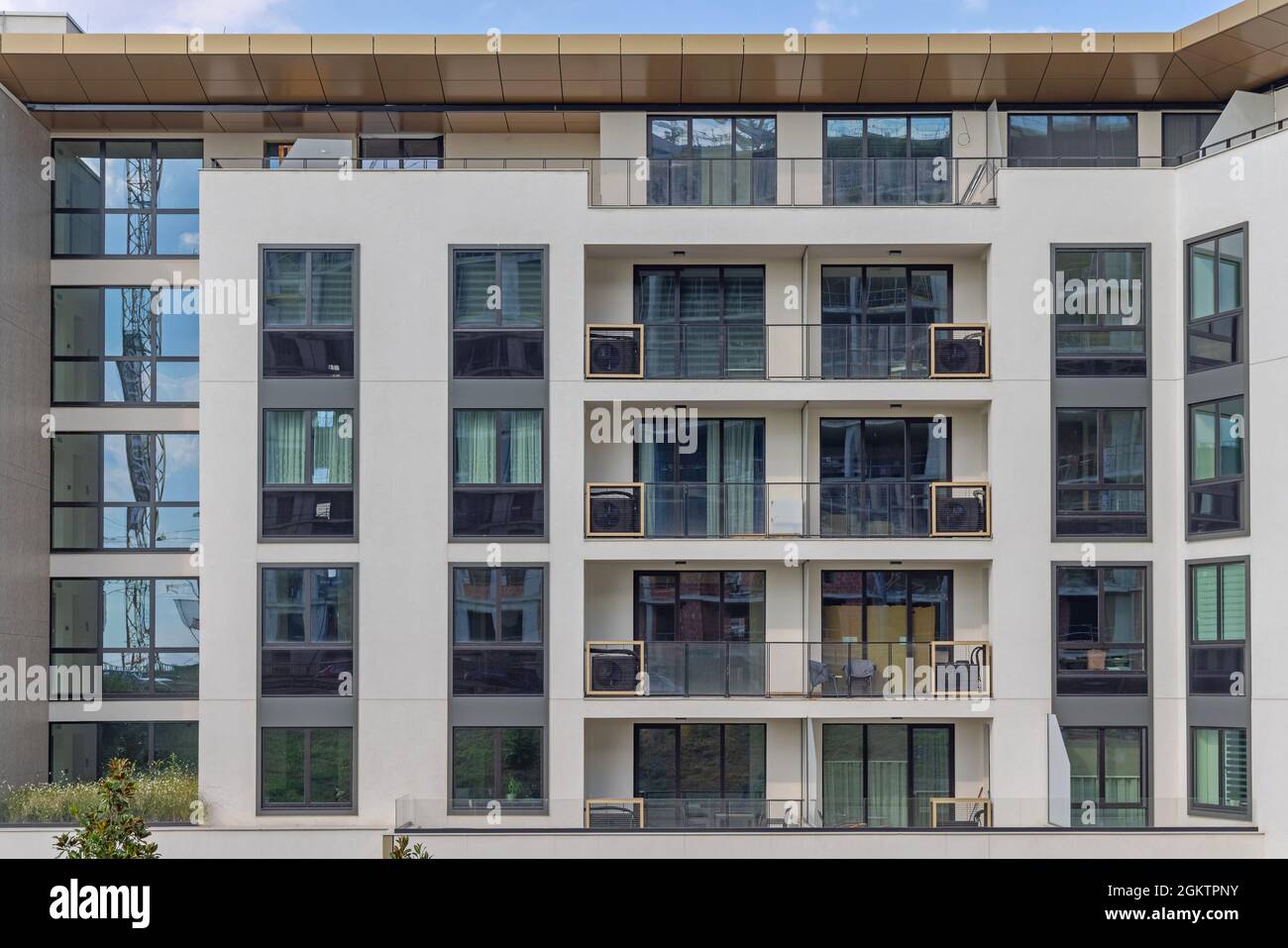 New Condos Apartment Building Residential Block in City Stock Photo - Alamy