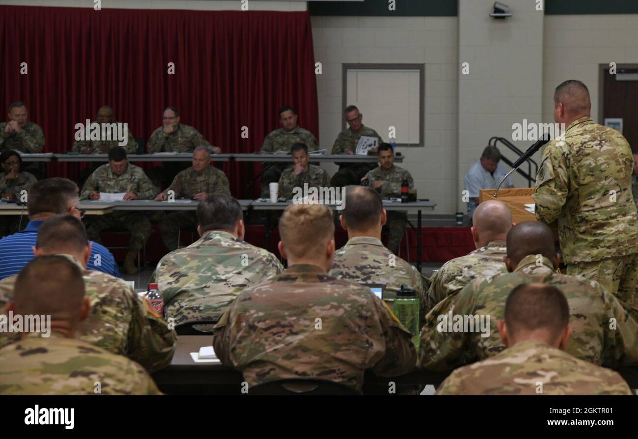U.S. Army Maj. Randy Knowles, Northern Strike land component operations ...