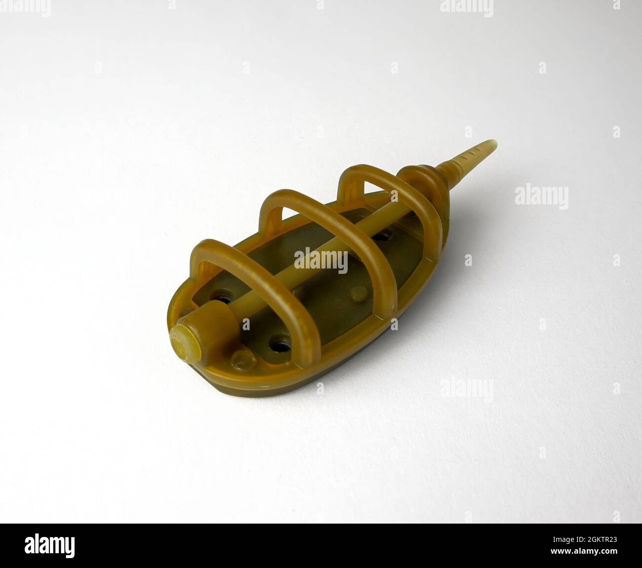 Flat method feeder isolated on white background Stock Photo - Alamy