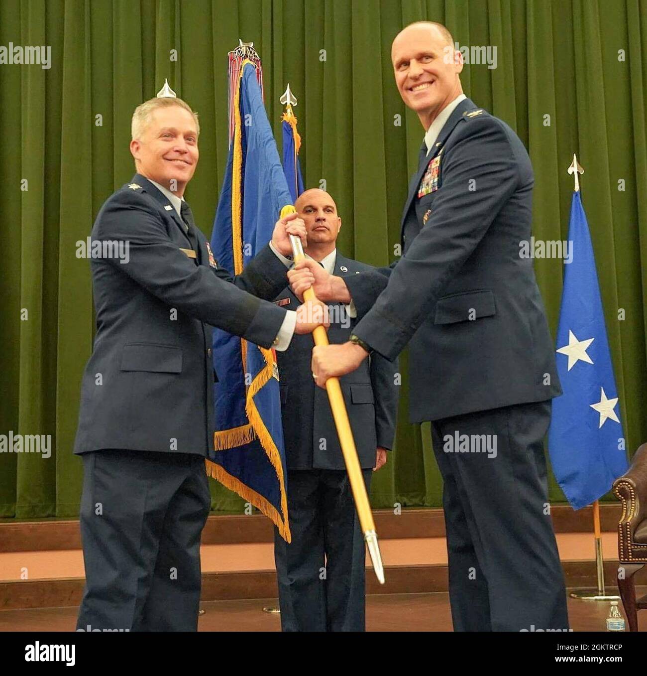 Col.Steven Anderson relinquishes command of the 688th Cyberspace in a ...
