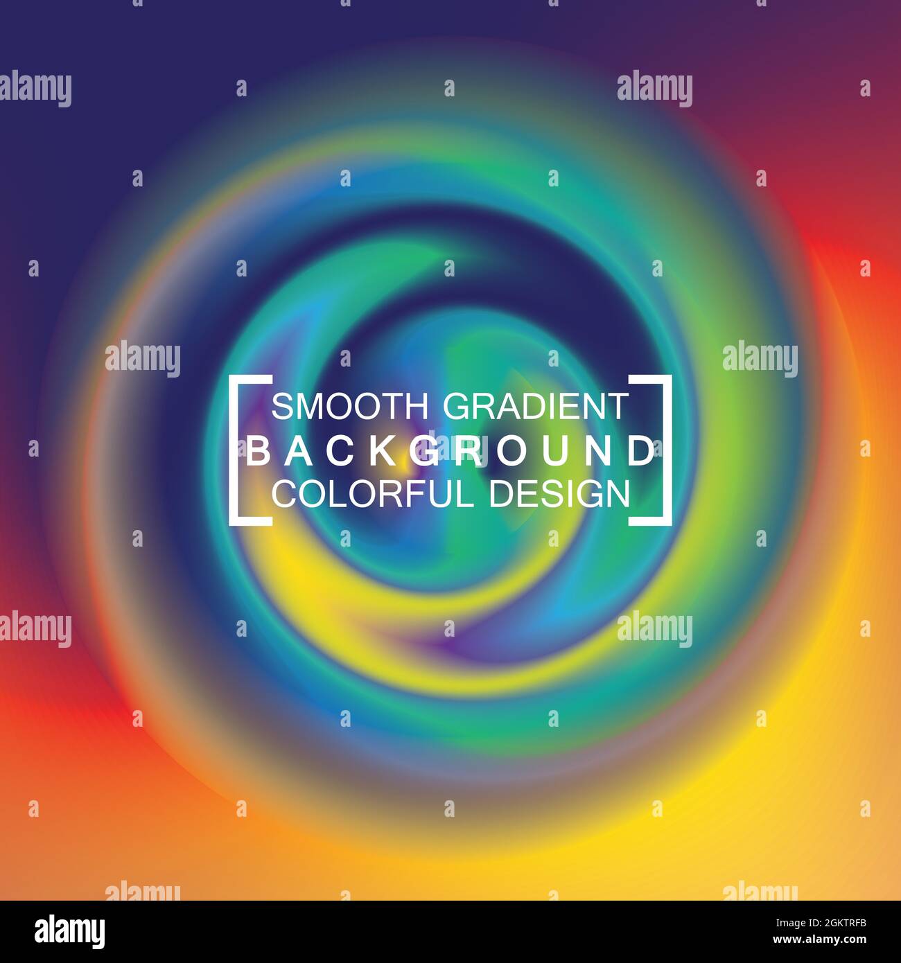 Colorful swirl smooth gradient design abstract background Stock Vector ...