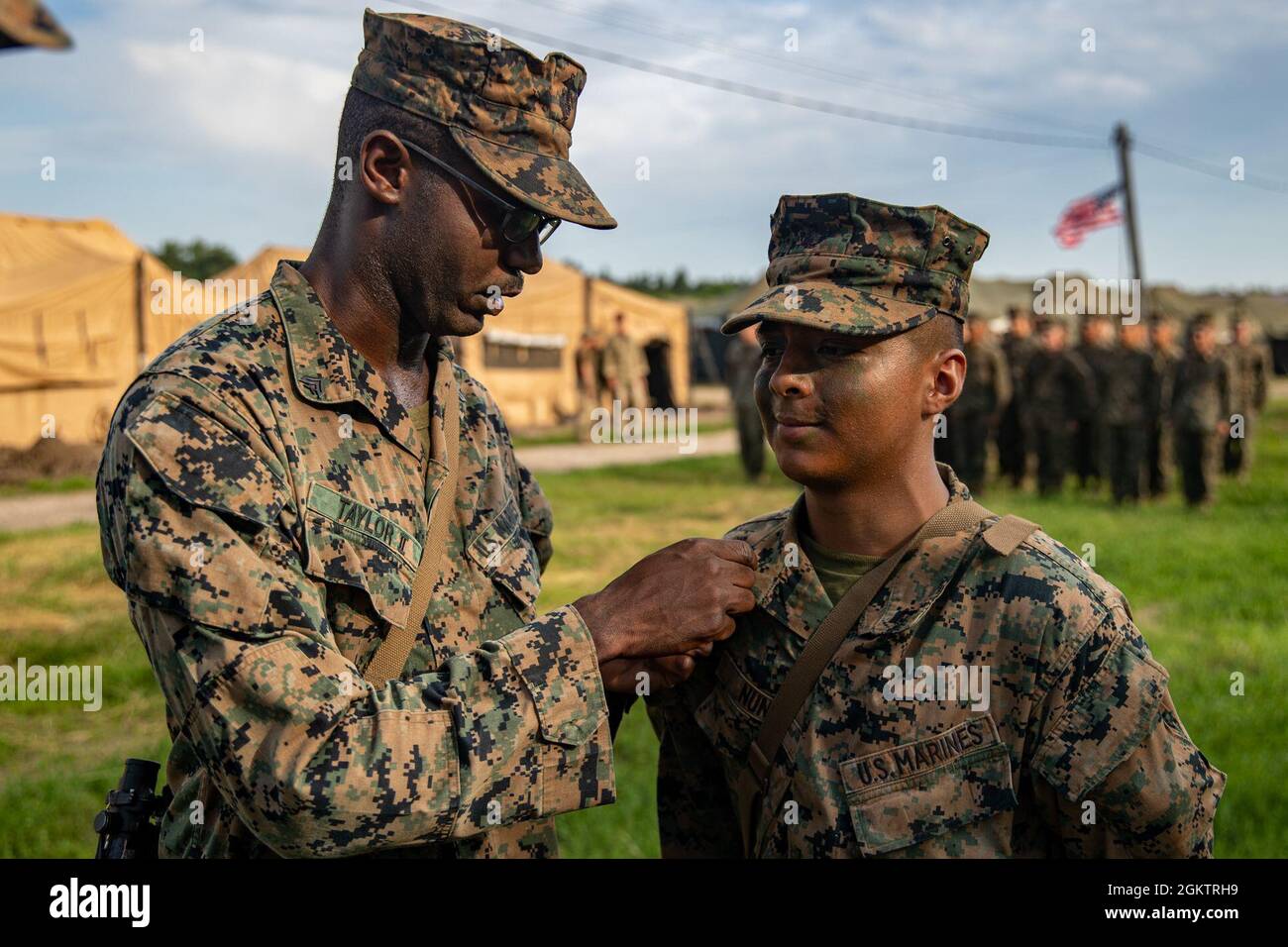 U.S. Marine Corps Pfc. Adrian Nuno, a native of Maywood, Calif., is ...