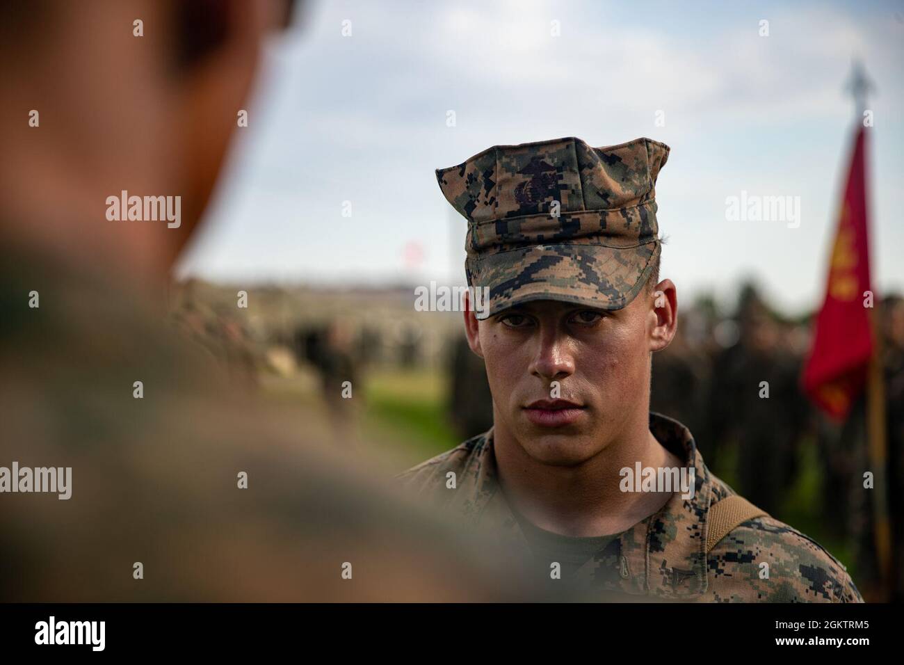 U.S. Marine Corps Lance Cpl. Ethan Long, a native of Elmer, N.J., and a ...