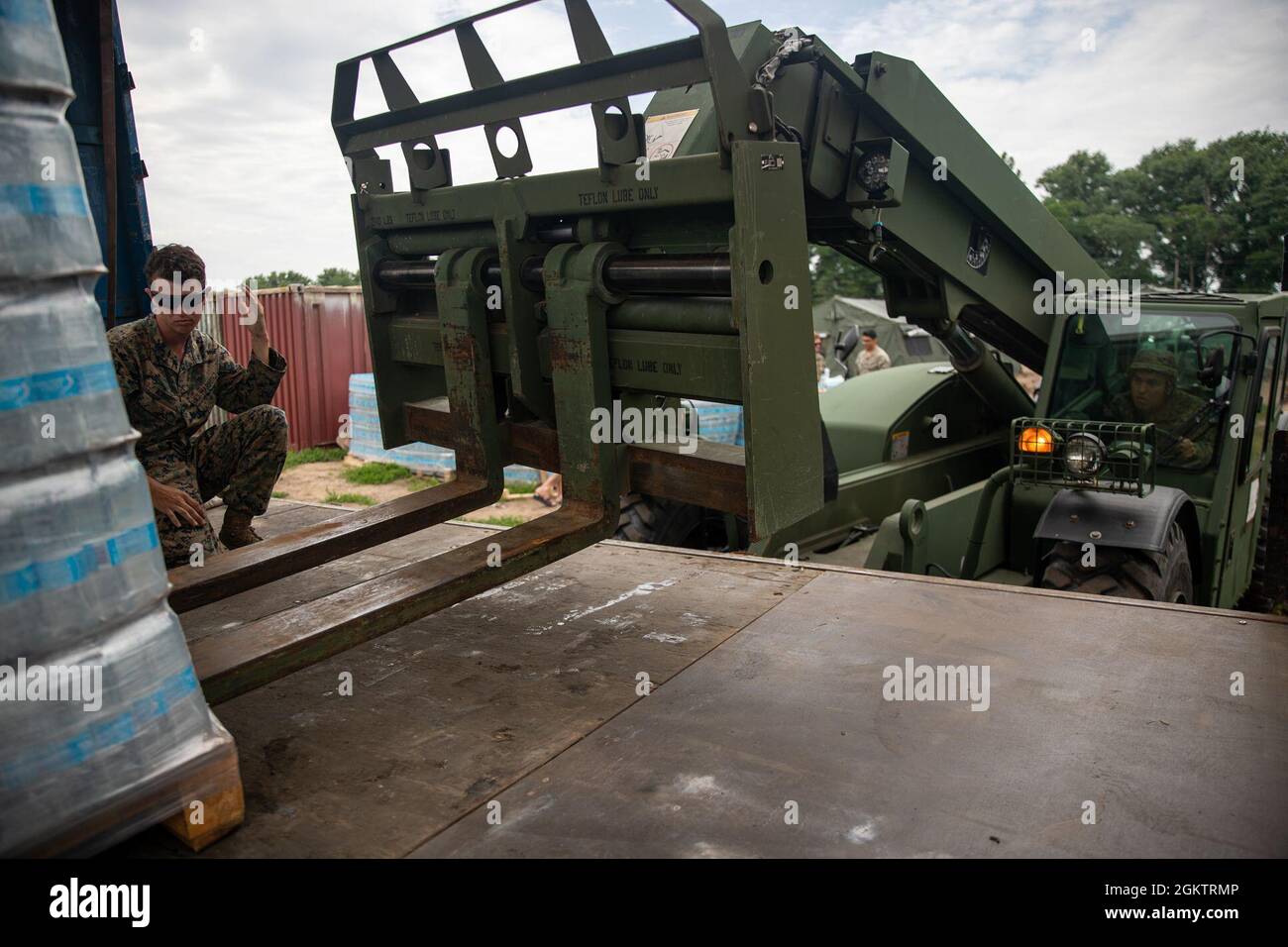 U.S. Marine Corps Lance Cpl. Dylan Burgess, a native of Burlington, N.C ...