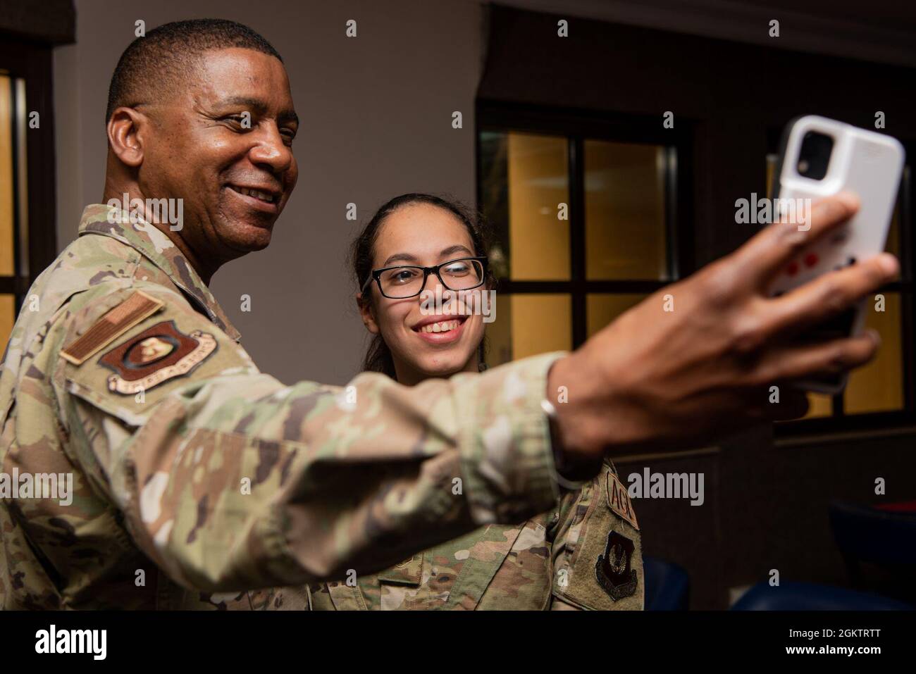 U.S. Air Force Maj. Gen Randall Reed, Third Air Force commander, takes ...