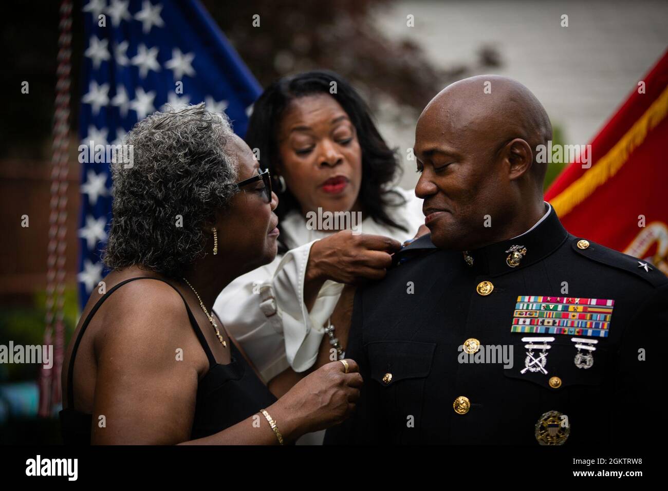 U.S. Marine Brig. Gen. Anthony Henderson, Deputy Commanding General of ...