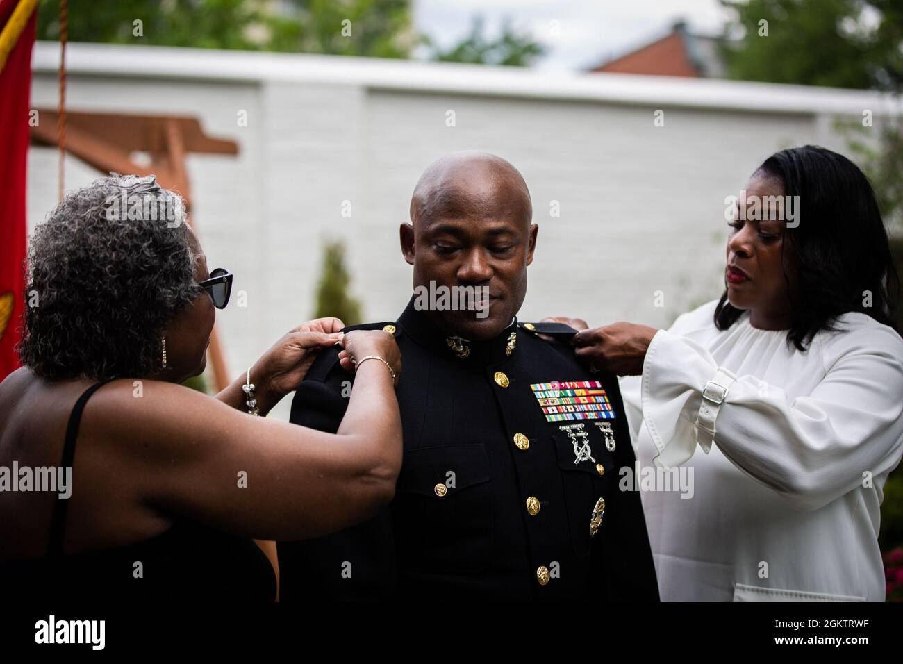 U.S. Marine Brig. Gen. Anthony Henderson, Deputy Commanding General of ...