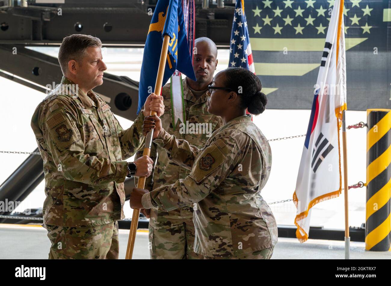 Col. Christopher Kiser, 515th Air Mobility Operations Group commander ...