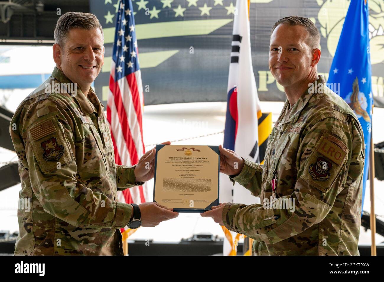Col. Christopher Kiser, 515th Air Mobility Operations Group commander ...