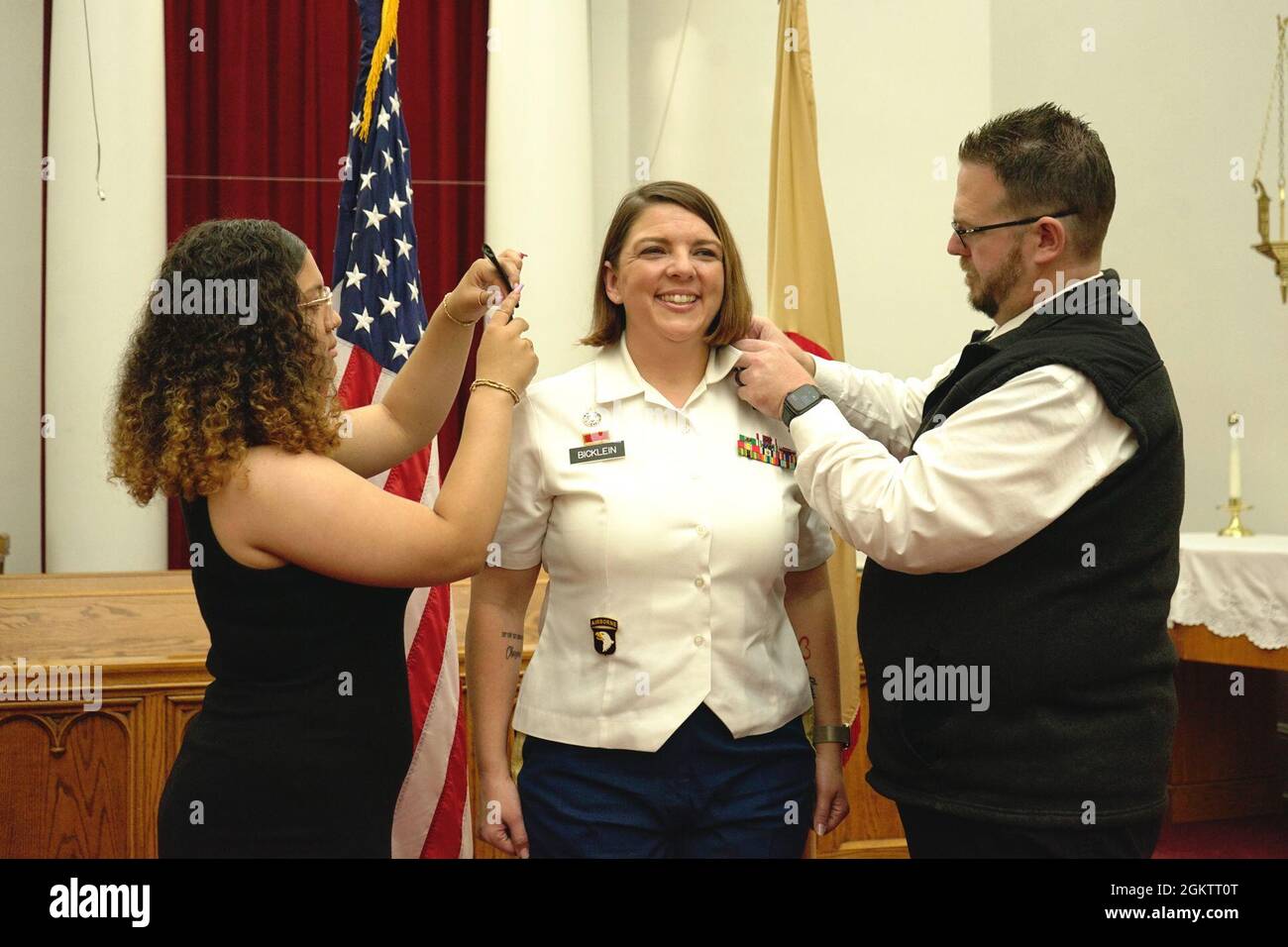 Master Sgt. Meaghan Bicklein, chief religious affairs noncommissioned ...