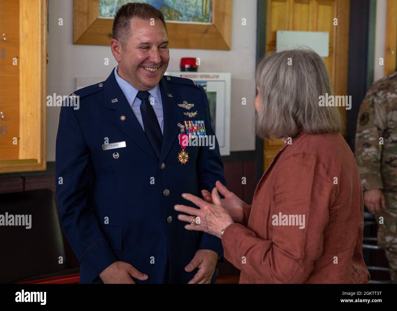 Col. John Oberst retires from his military service after 30 years and ...