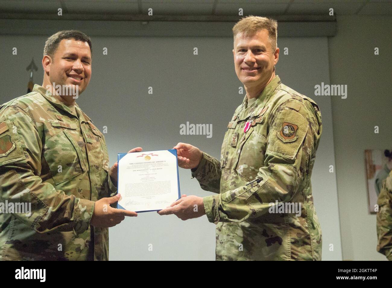 U.S. Air Force Col. Joseph Vanoni, 43rd Air Mobility Operations Group ...