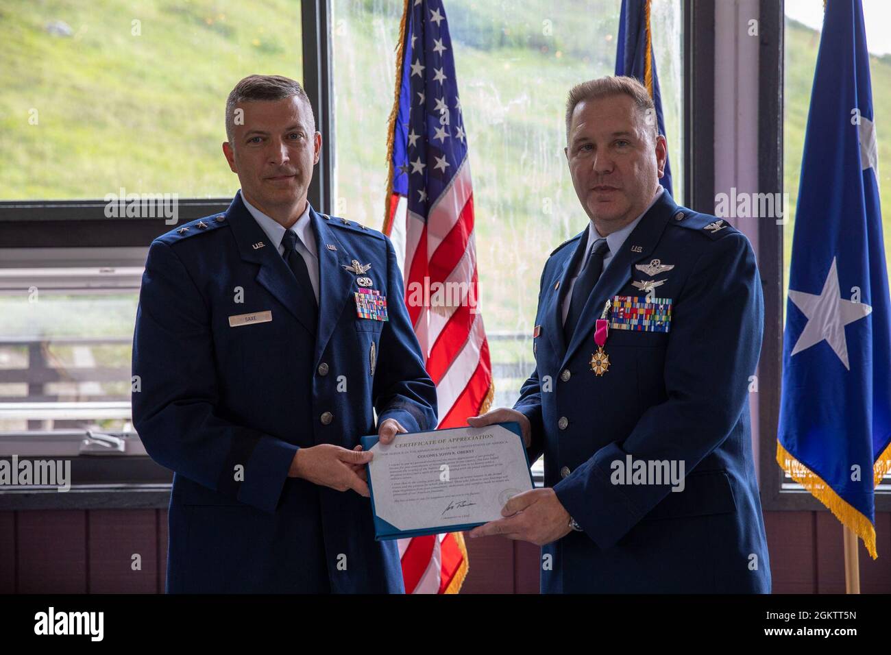 Col. John Oberst retires from his military service after 30 years and ...