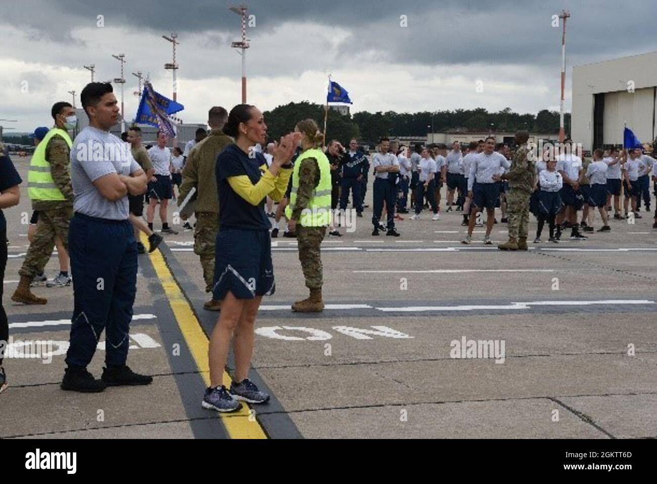 U.S. Air Force 86th Airlift Wing Command Chief Master Sgt. Hope ...