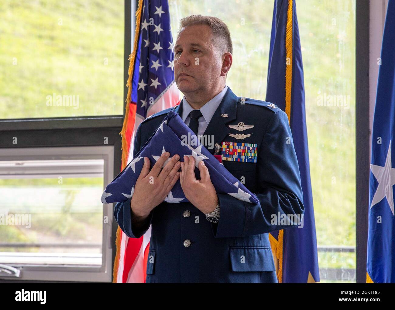 Col. John Oberst retires from his military service after 30 years and ...