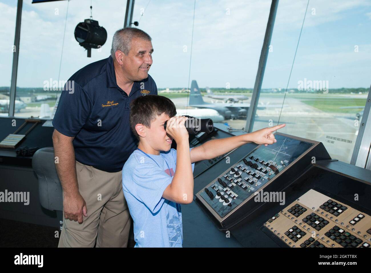 Michael Hurlburt, Air Mobility Command Museum operations manager, and ...