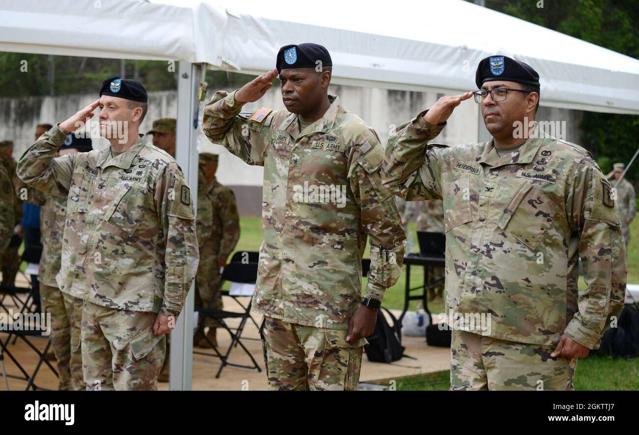 (From Left to Right) U.S. Army Col. Jason S. Wieman, 30th Medical ...