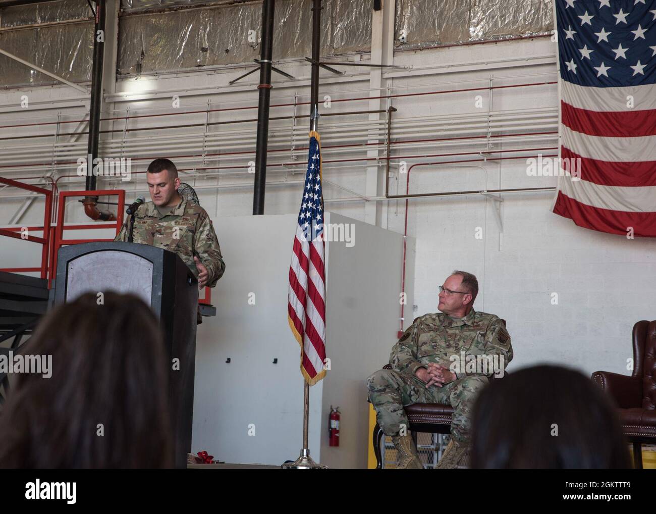 U.S. Air Force Maj. Jonathan Tolman, 355th Munitions Squadron commander ...