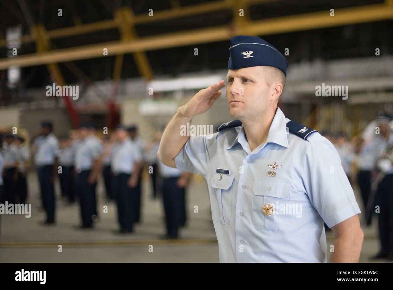 U.S. Air Force Col. Rob Lowe, 375th Air Mobility Wing vice commander ...