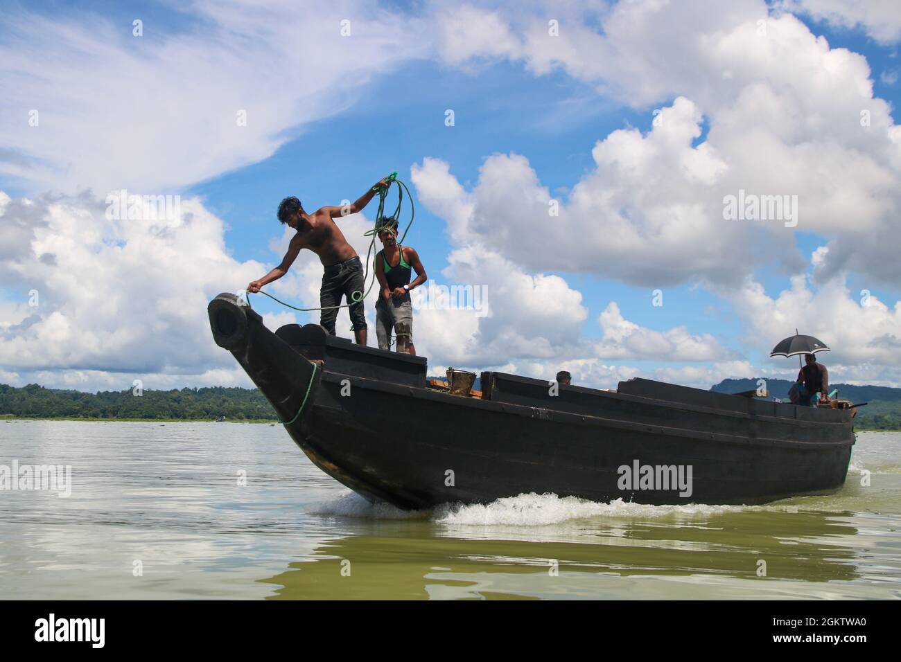 Lifestyle boatman hi-res stock photography and images - Alamy