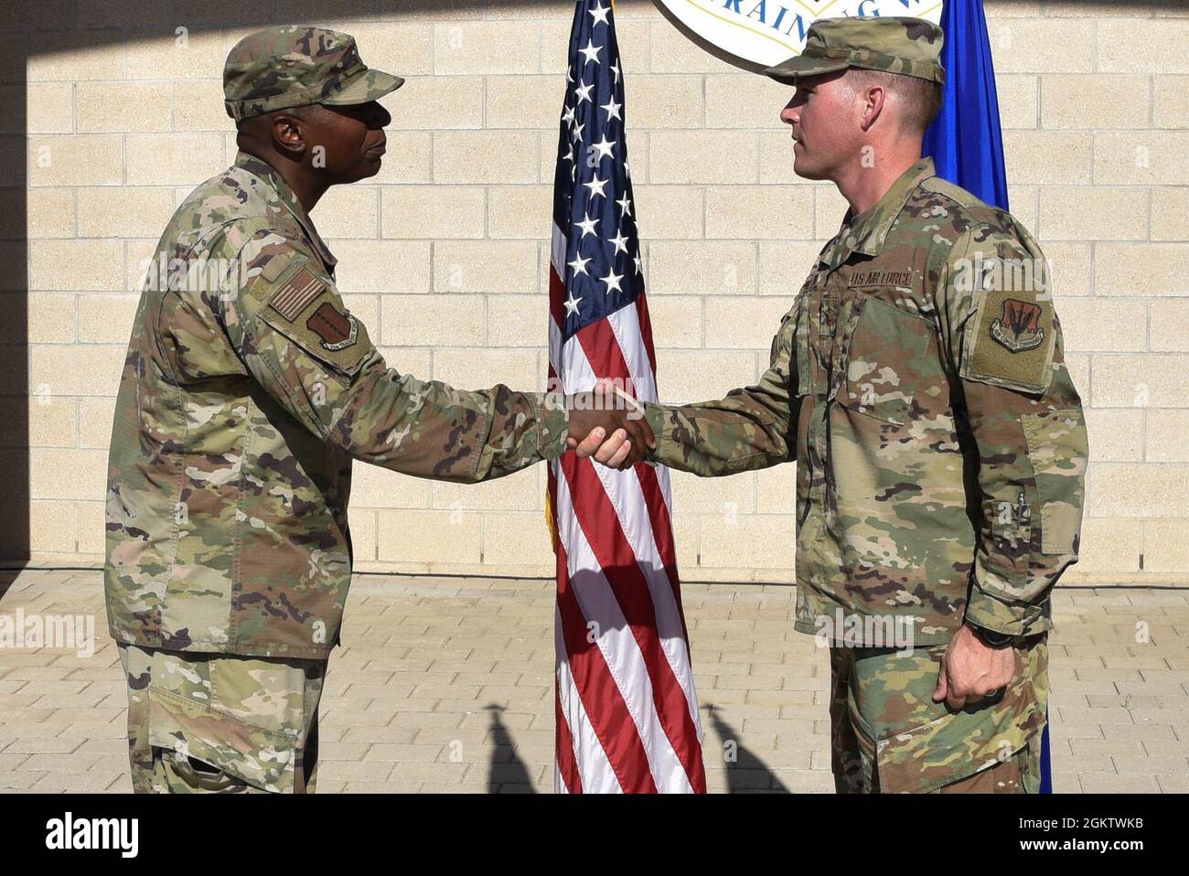 U.S. Air Force Col. James Finlayson, 17th Training Wing vice commander ...