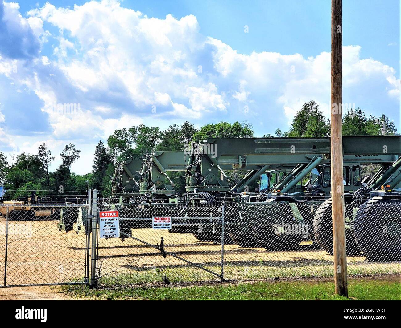 Training operations are shown July 1, 2021, at Fort McCoy, Wis ...