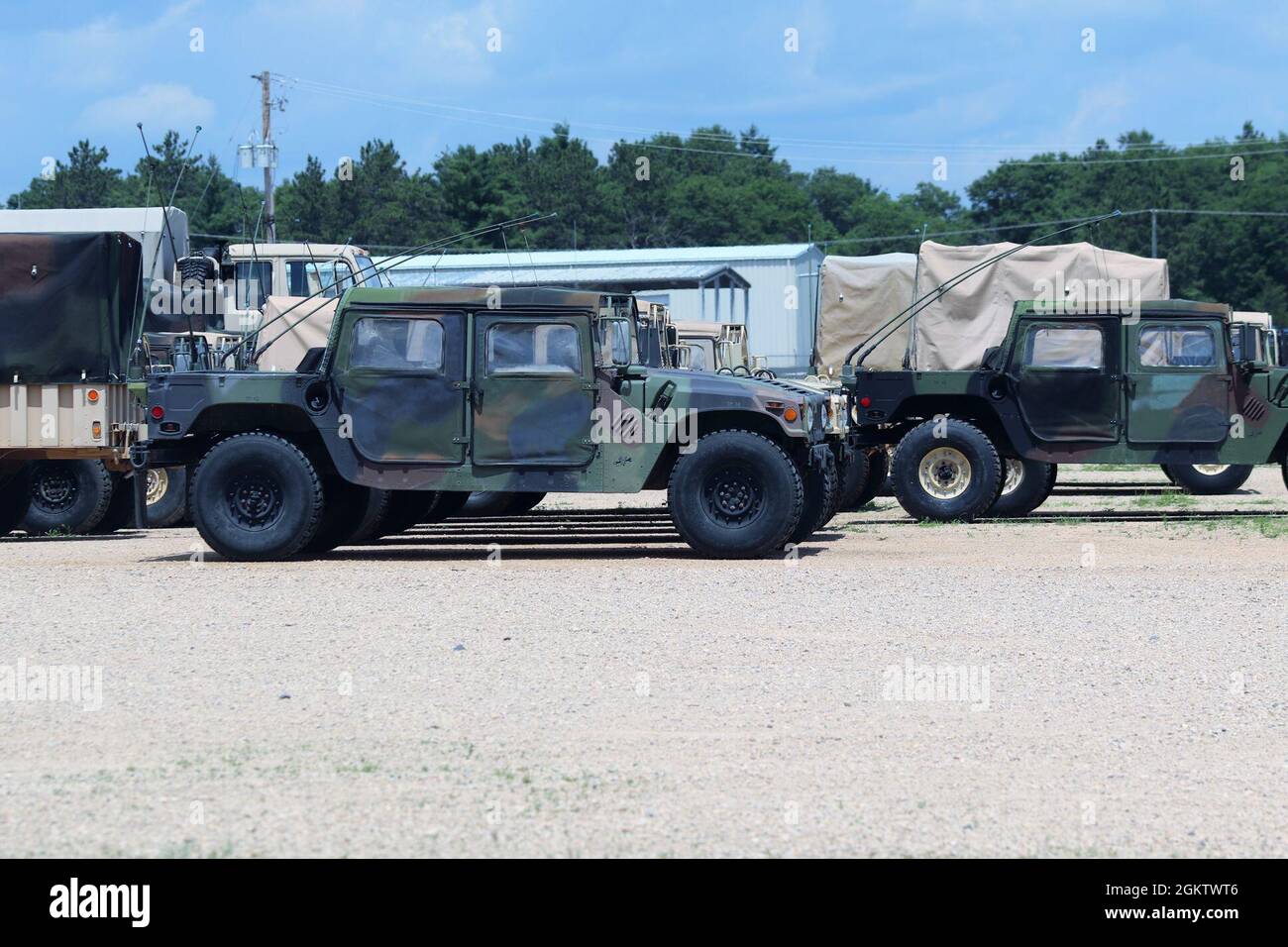 Training operations are shown July 1, 2021, at Fort McCoy, Wis ...