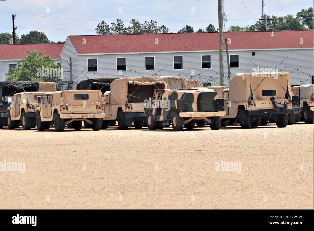 Training operations are shown July 1, 2021, at Fort McCoy, Wis ...