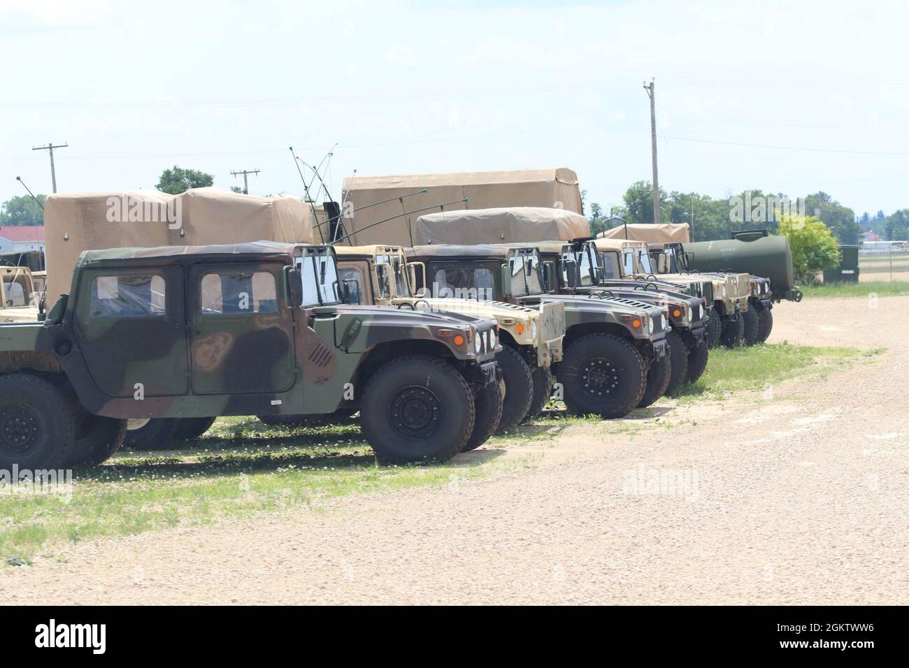 Training operations are shown July 1, 2021, at Fort McCoy, Wis ...
