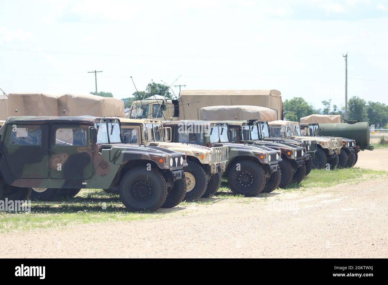 Training operations are shown July 1, 2021, at Fort McCoy, Wis ...