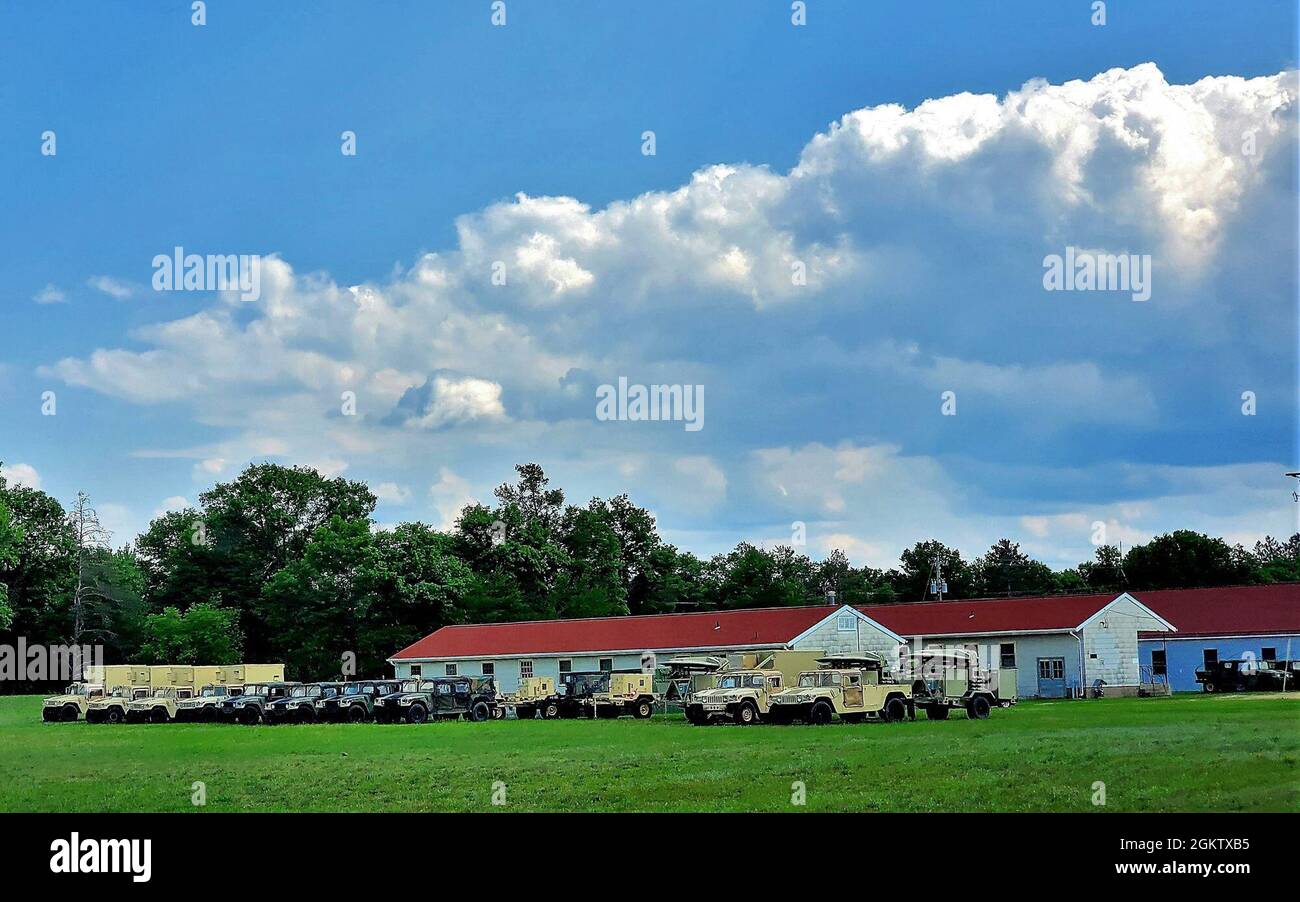 Training operations are shown July 1, 2021, at Fort McCoy, Wis ...