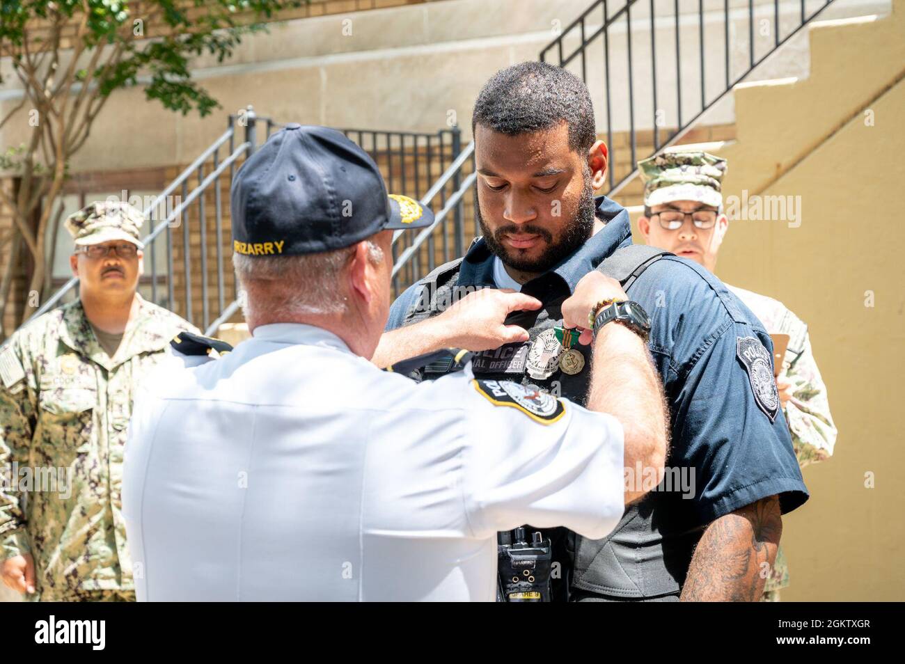 WASHINGTON, DC (July 1, 2021) – Col. Will Irizarry (left), Naval ...