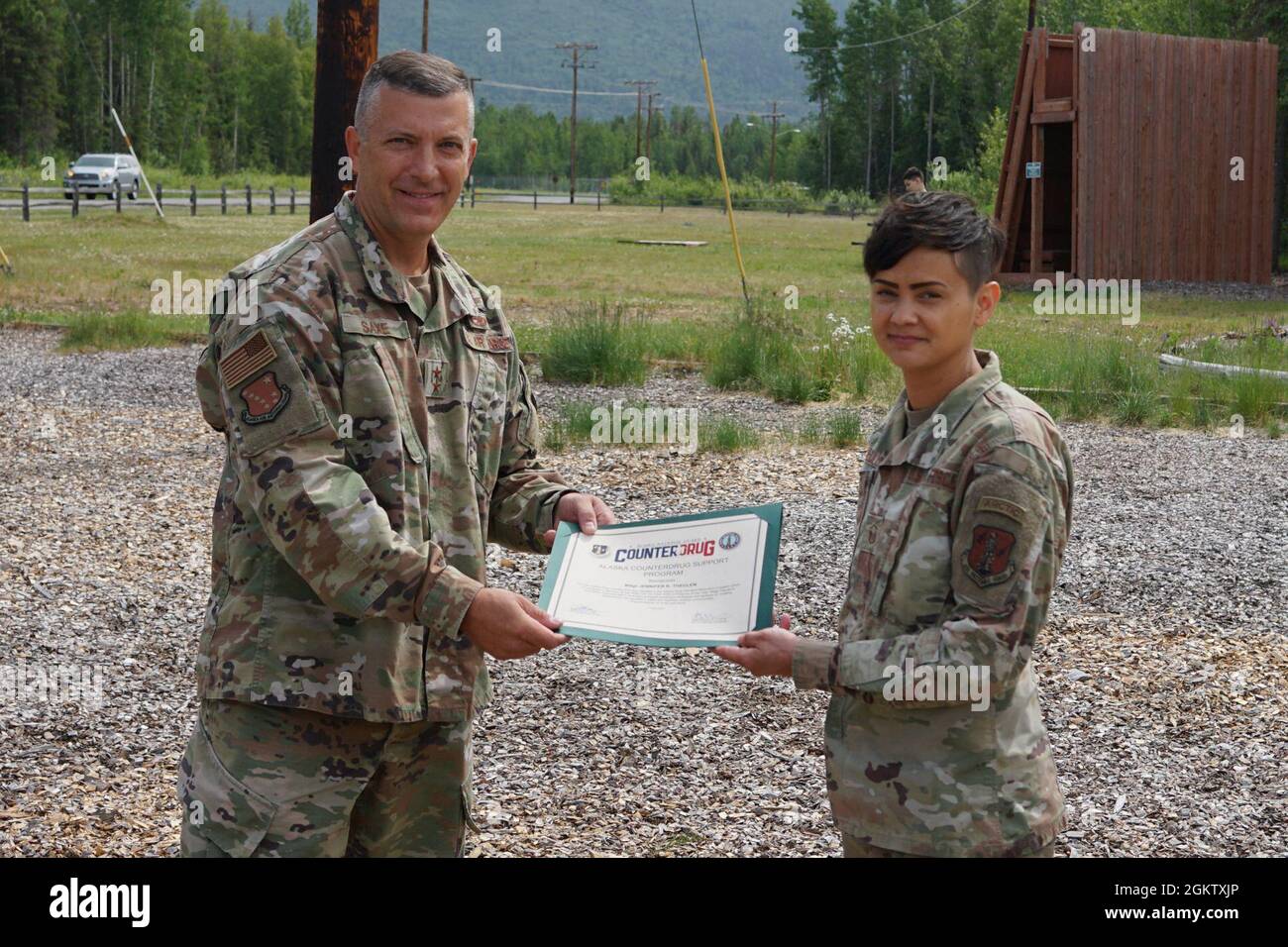 Maj. Gen. Torrence Saxe, commissioner for the Department of Military ...