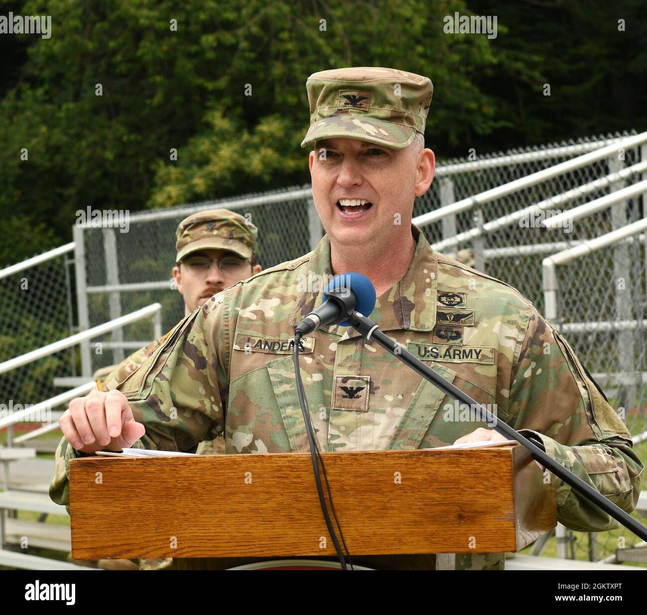 U.S. Army Col. Andrew L. Landers, Landstuhl Regional Medical Center ...