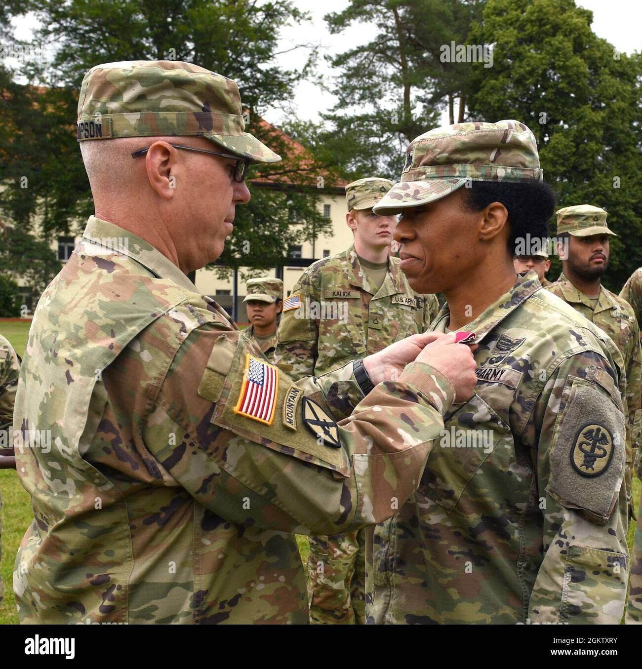 Landstuhl regional medical center troop command hi-res stock ...