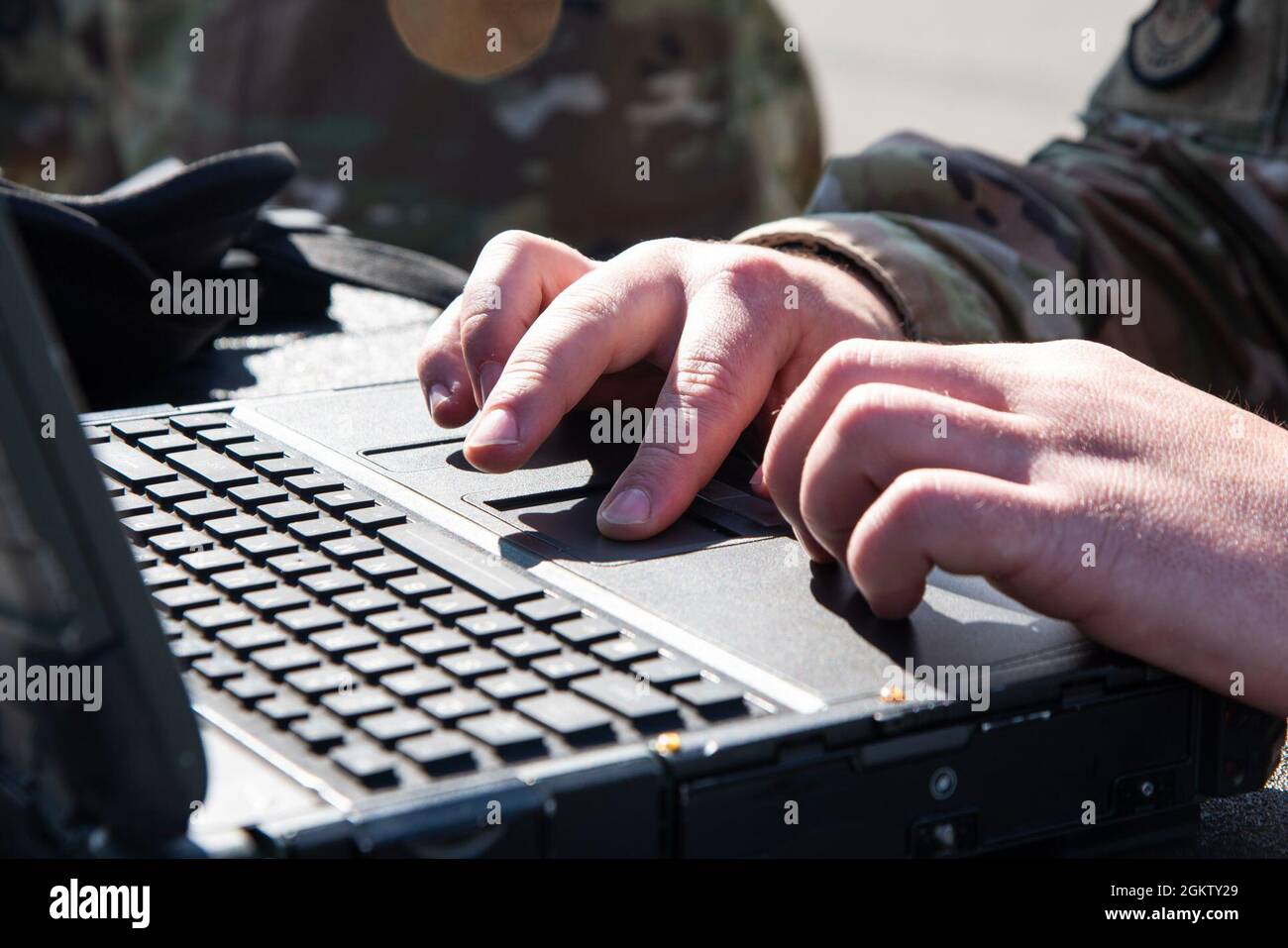 U.S. Air Force Staff Sgt. James Doherty, a 525th Aircraft Maintenance ...