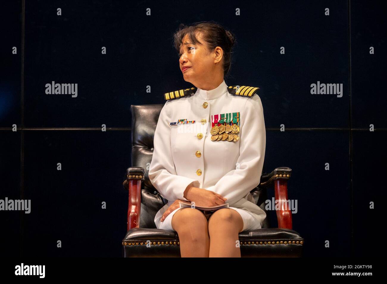 WASHINGTON, DC (July 1, 2021) – Capt. Judy Malana, Naval District ...
